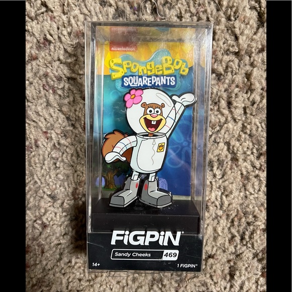 Funko | Toys | Figpin Spongebob Squarepants Sandy Cheeks 469 | Poshmark
